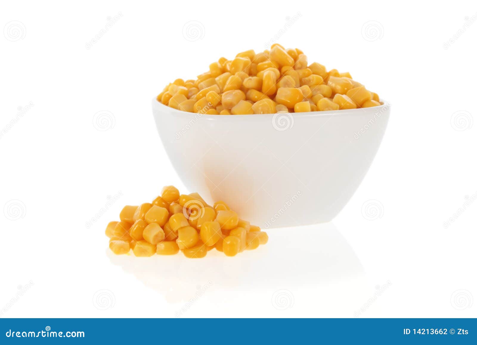 Sweet corn in a bowl stock photo. Image of kernels, marinated - 14213662