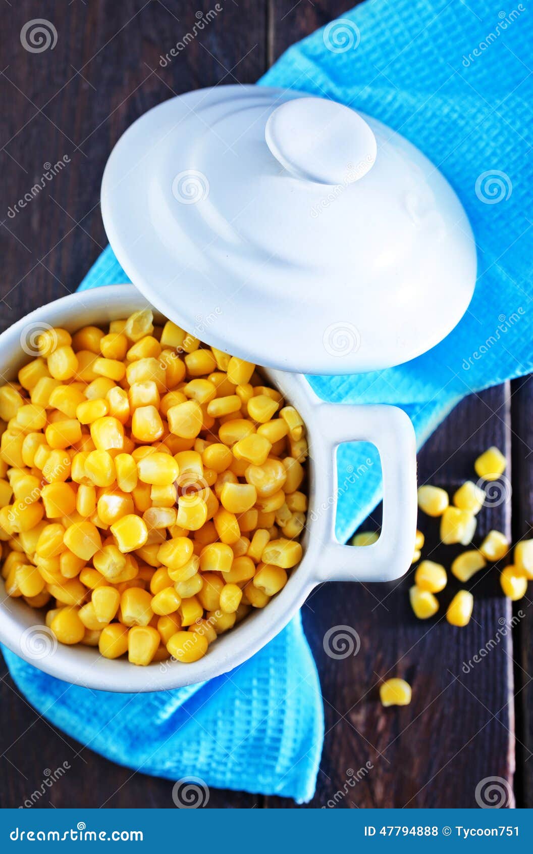 Sweet corn stock photo. Image of corn, eating, culinary - 47794888