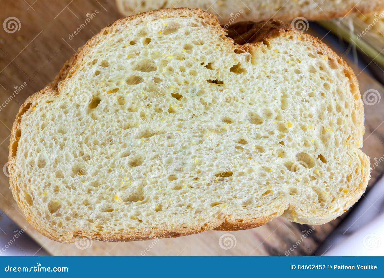 Sweet corn bread stock photo. Image of nutritious, crust - 84602452