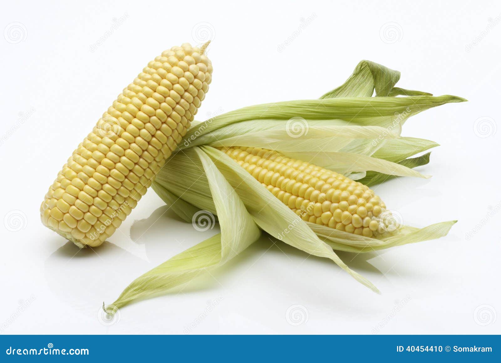Sweet Corn Cobs stock photo. Image of yellow, corn, kernel - 40454410