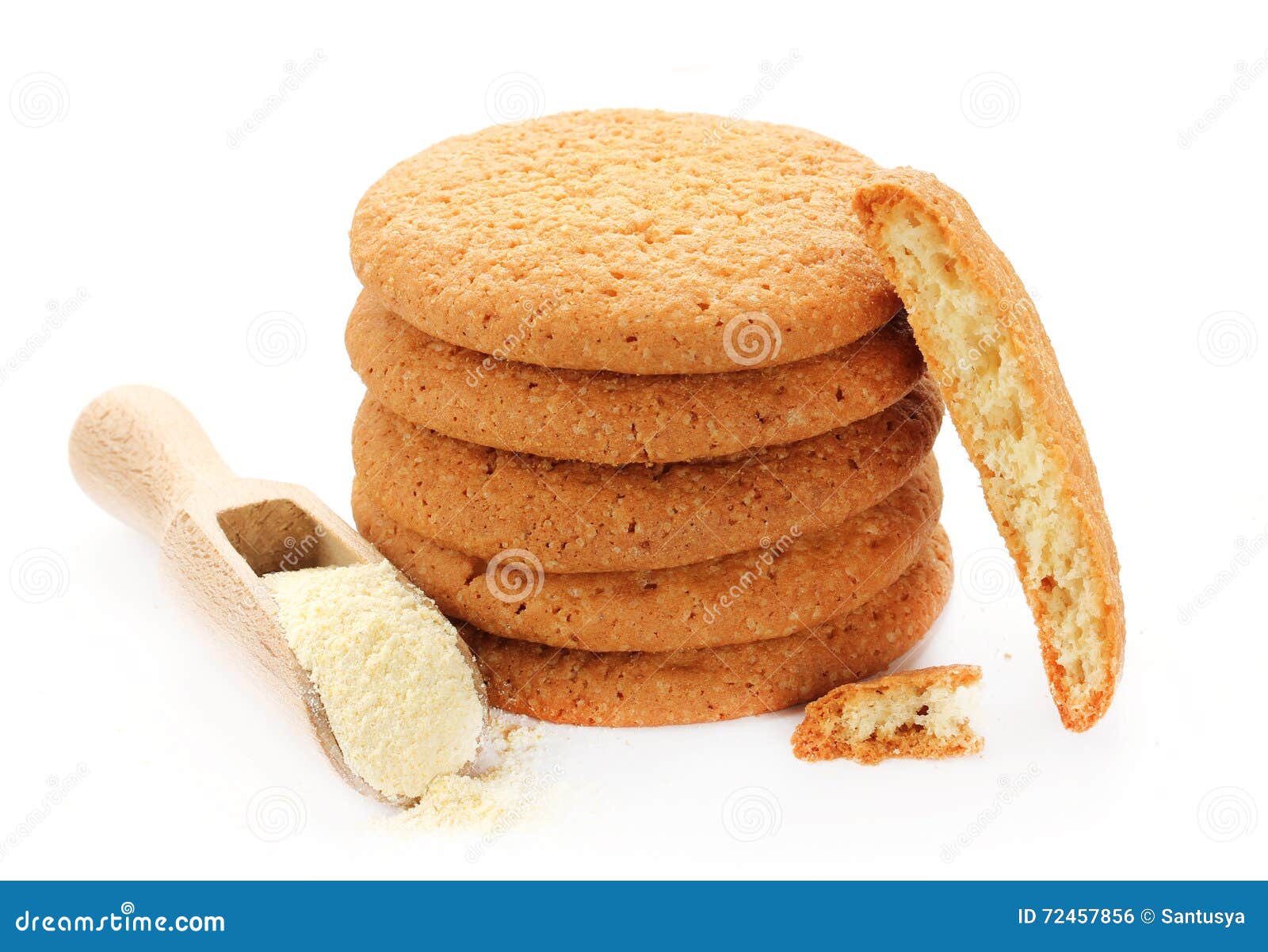 Sweet Corn Cookies Isolated Stock Photo - Image of corn, meal: 72457856