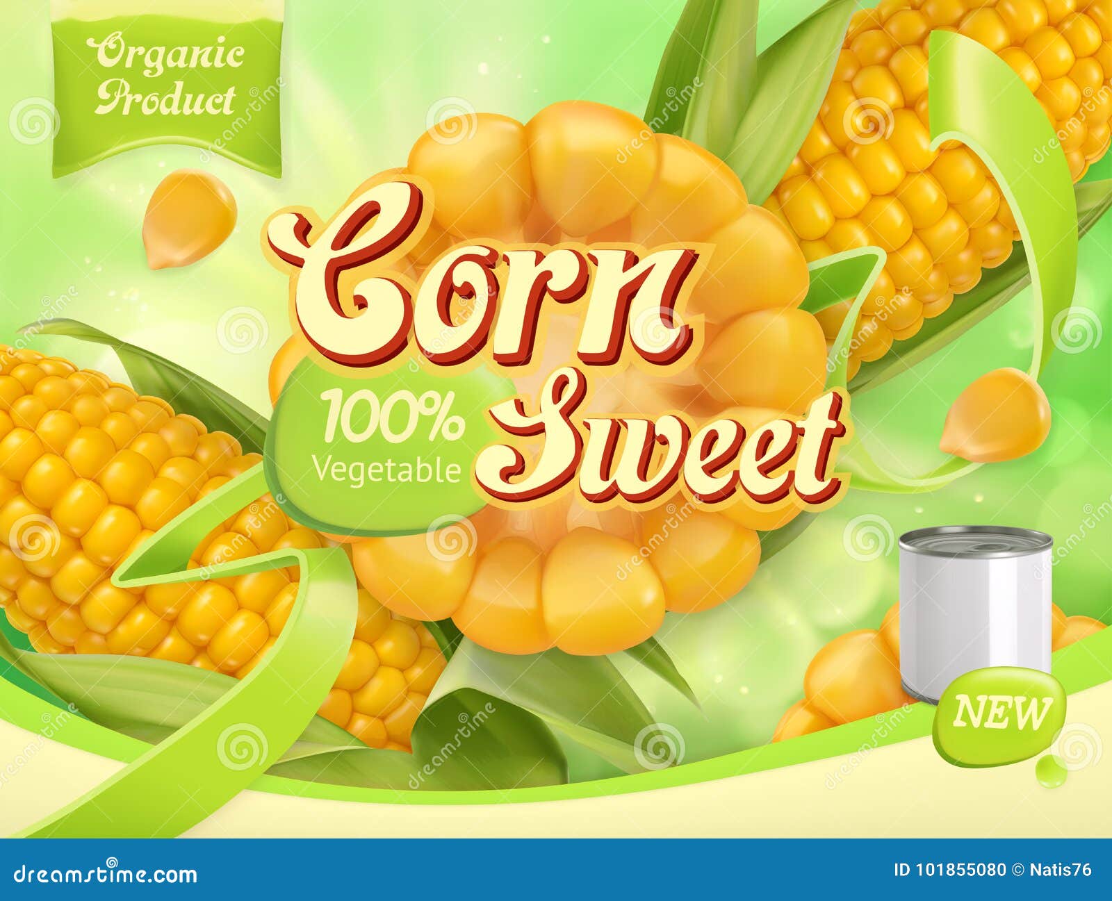 Corn Background Design