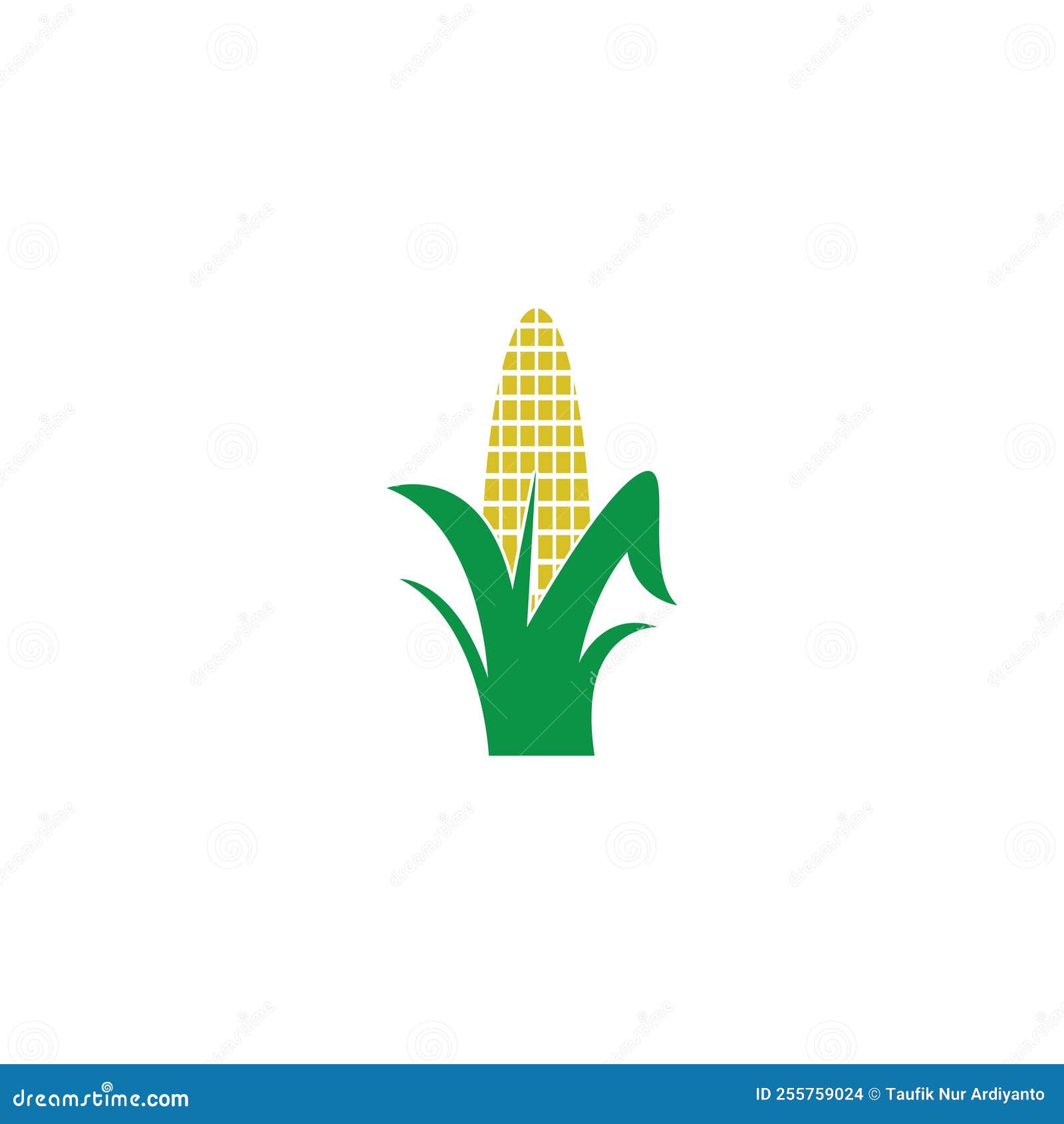 Sweet Corn Icon Logo Design Stock Illustration - Illustration of green ...