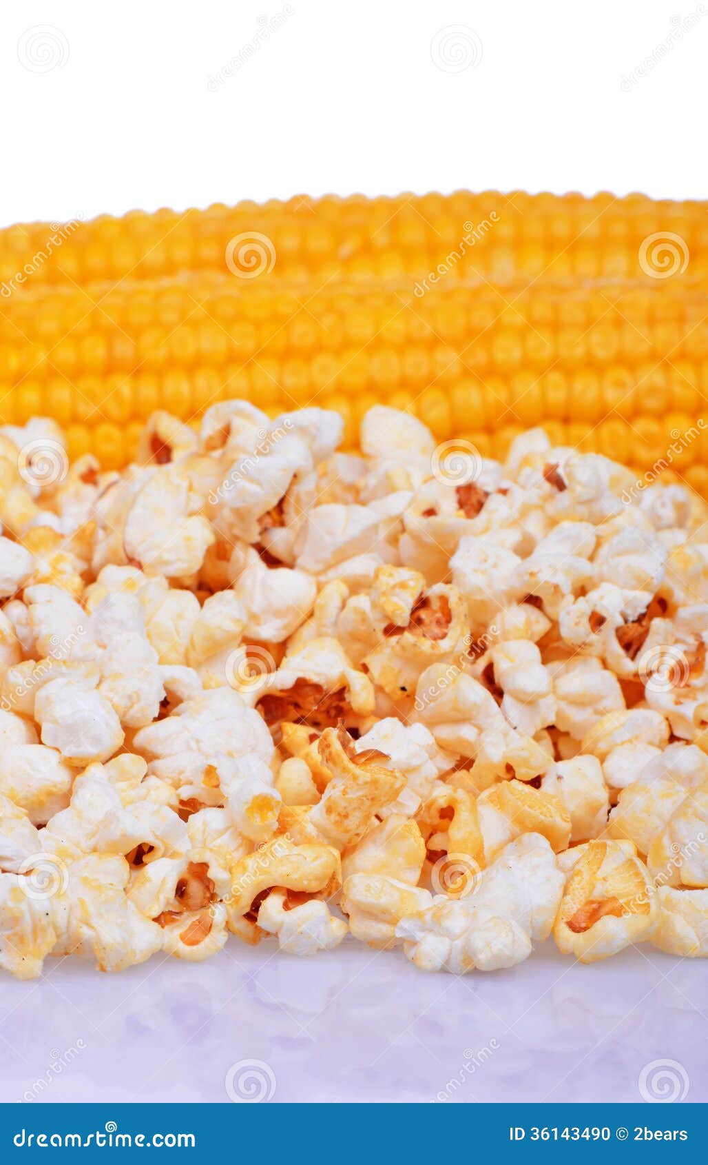 Sweet corn and popcorn stock photo. Image of nutrition - 36143490
