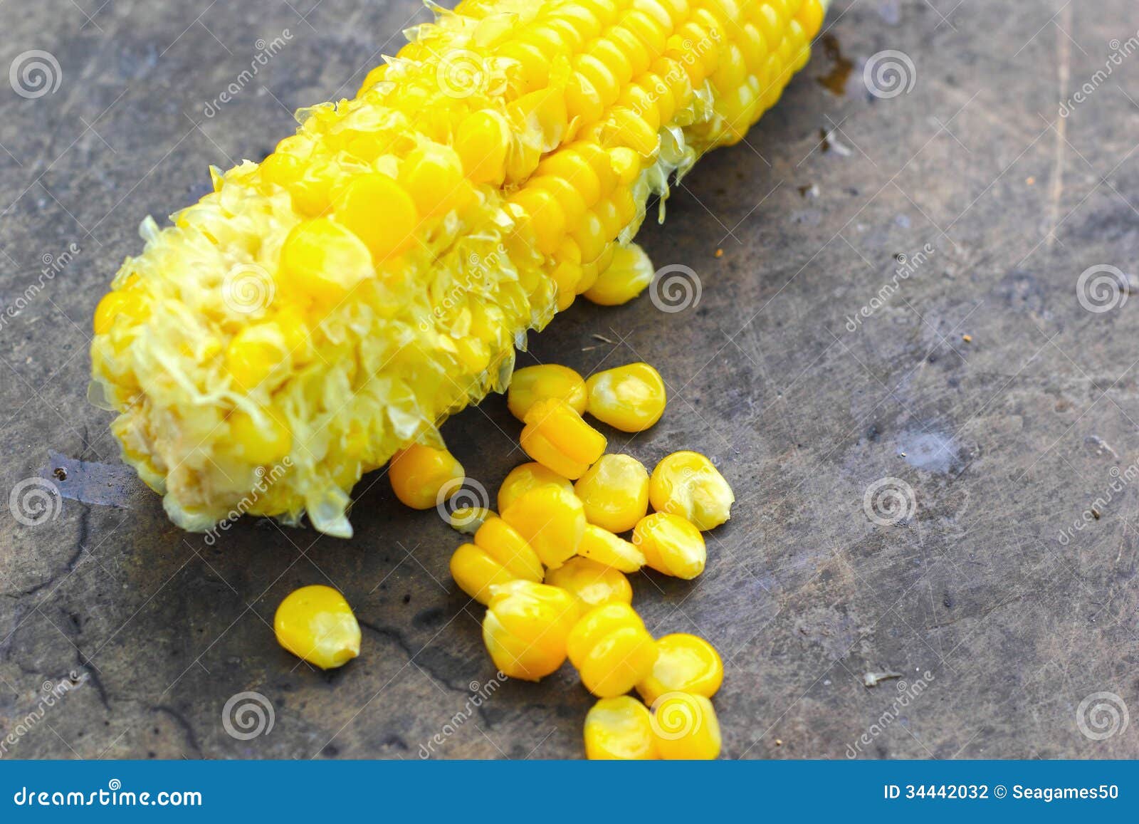 Sweet corn. stock photo. Image of healthy, fresh, health - 34442032