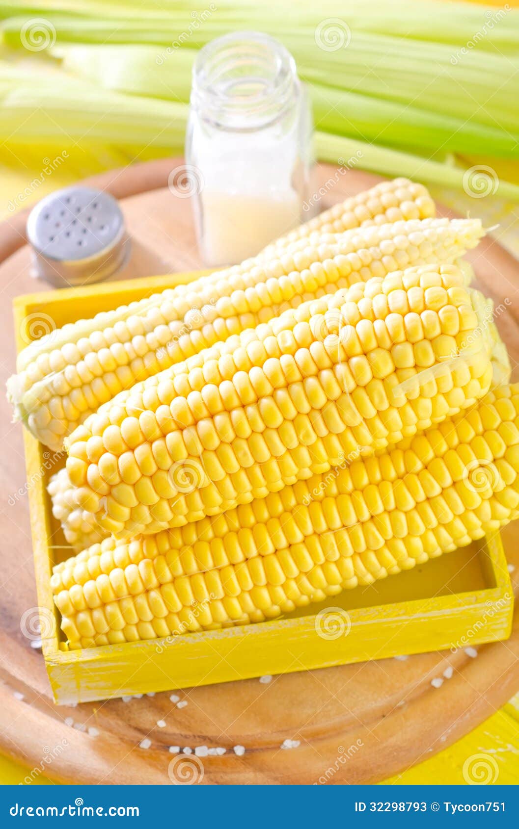 Sweet corn stock image. Image of cereal, agriculture - 32298793