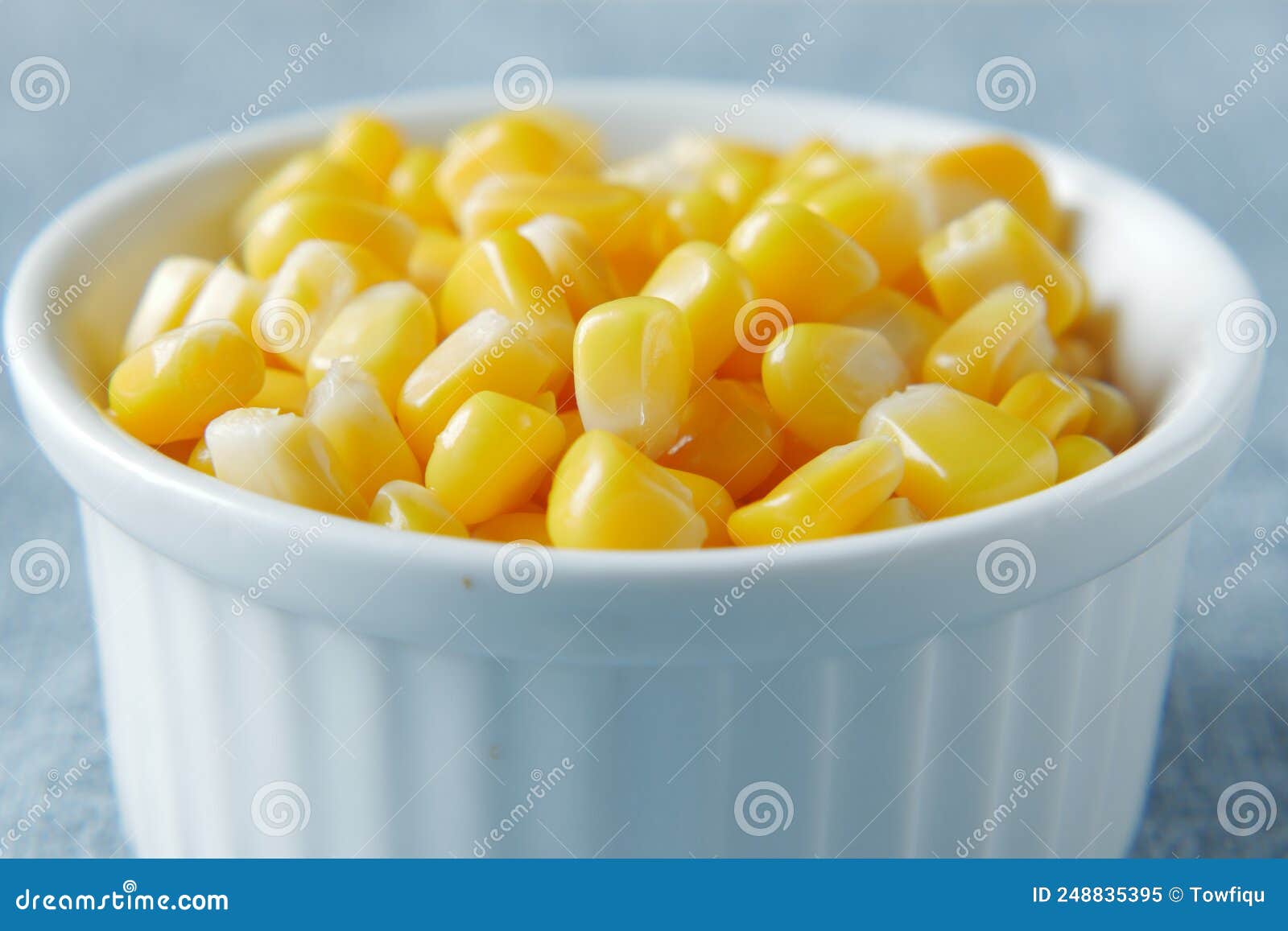 Sweet Corns in a Bowl on Table , Stock Image - Image of corn, produce ...