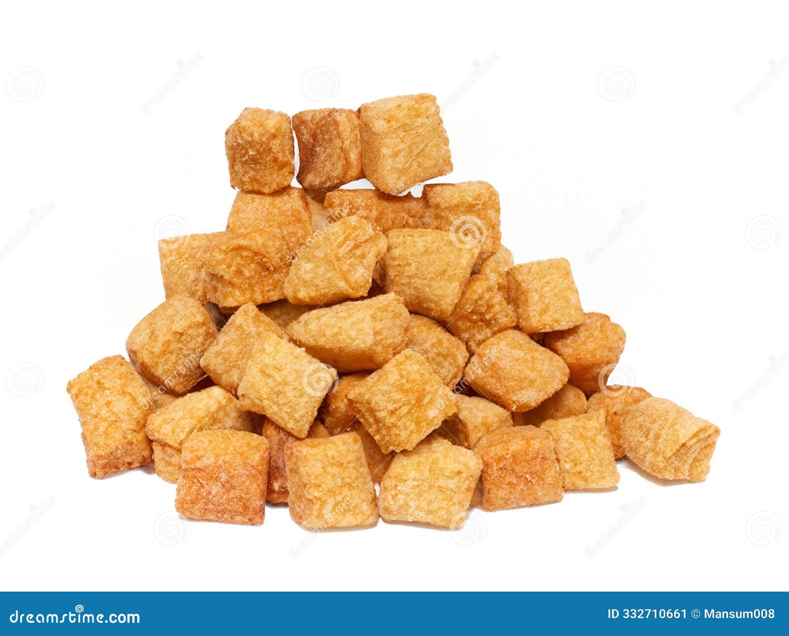 Sweet Crispy Corn Pieces Isolated on White Background Stock Image ...