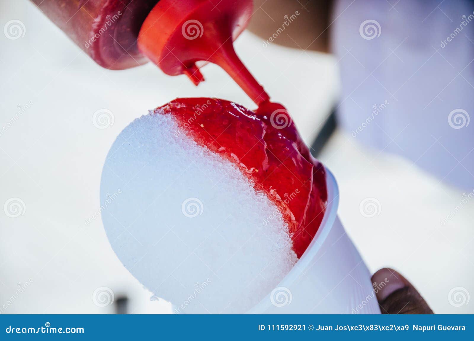 Crushed ice candy stock image. Image of flavoring, cold - 111592921