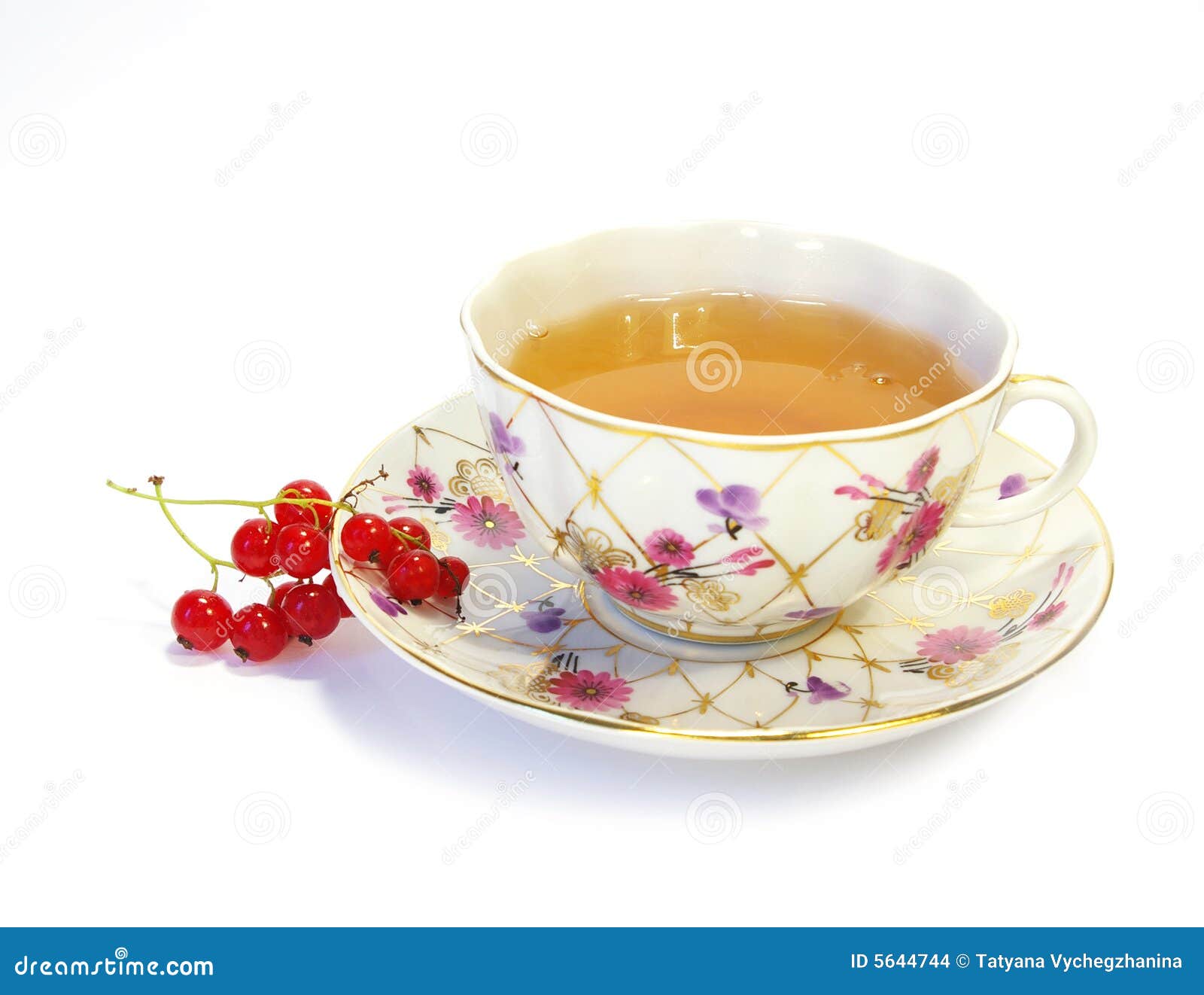 Sweet currant and tea stock photo. Image of food, branch - 5644744
