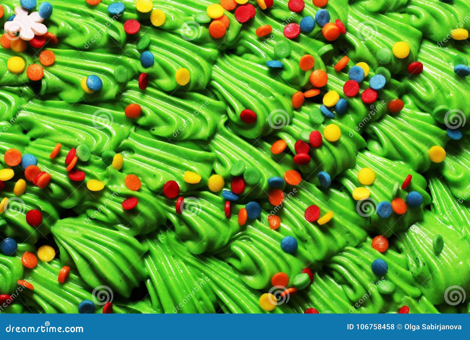 Sweet Decor and Confetti for Cake Stock Photo - Image of dessert, date ...