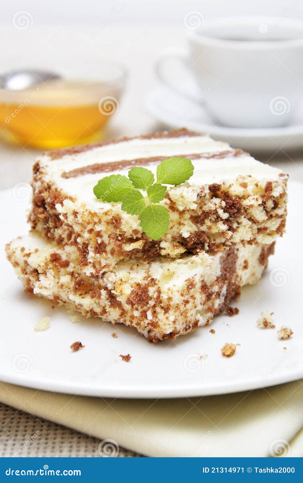 Sweet dessert stock image. Image of sweet, mint, dessert - 21314971