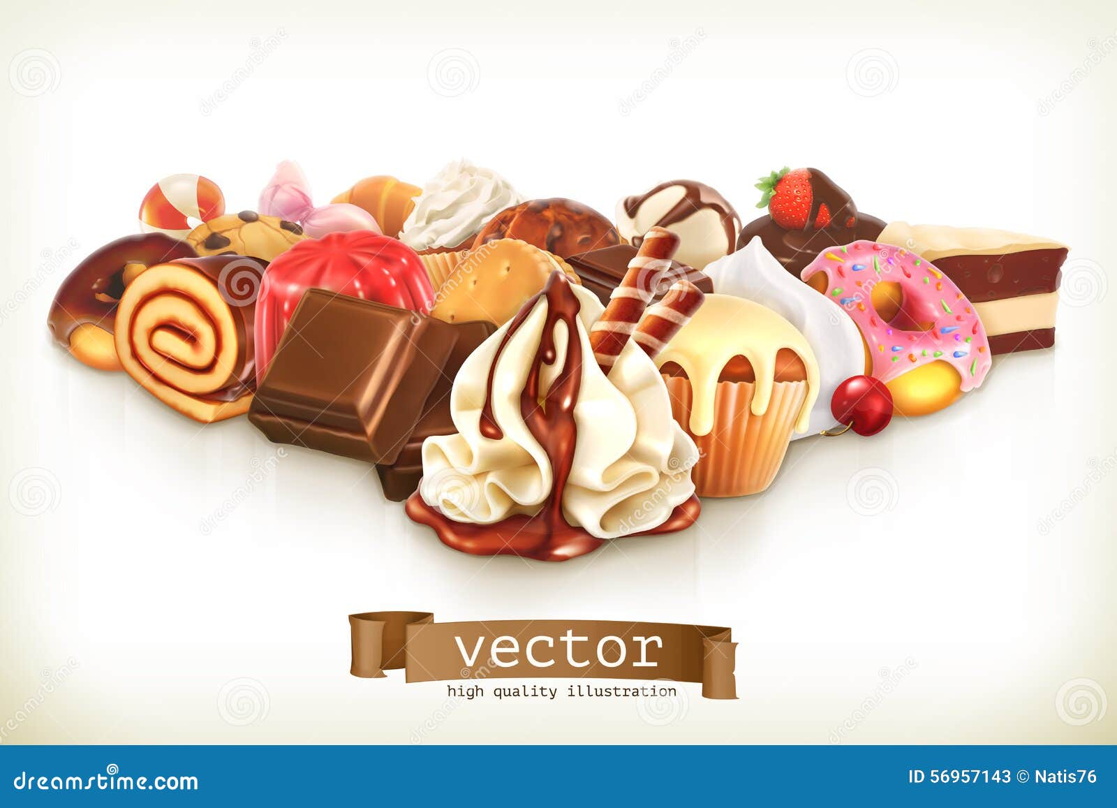 Dessert Cartoons, Illustrations & Vector Stock Images - 2183083 ...