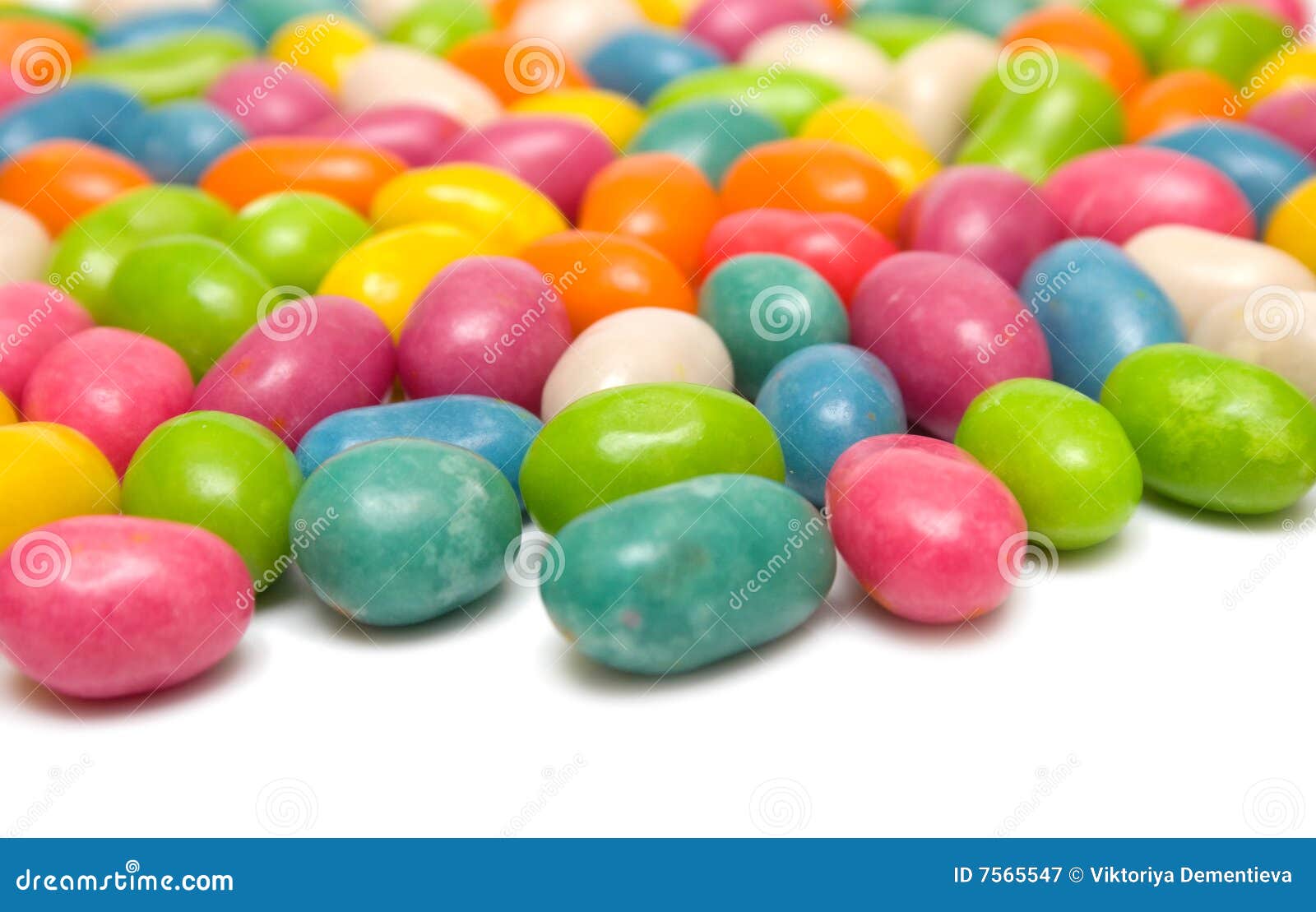 Sweet dragees stock image. Image of dessert, sugarcoated - 7565547