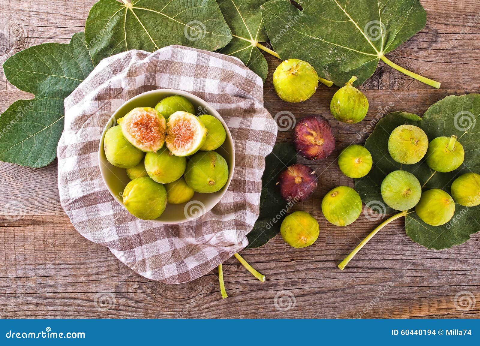 Sweet figs. stock photo. Image of leaf, dessert, lifestyle - 60440194