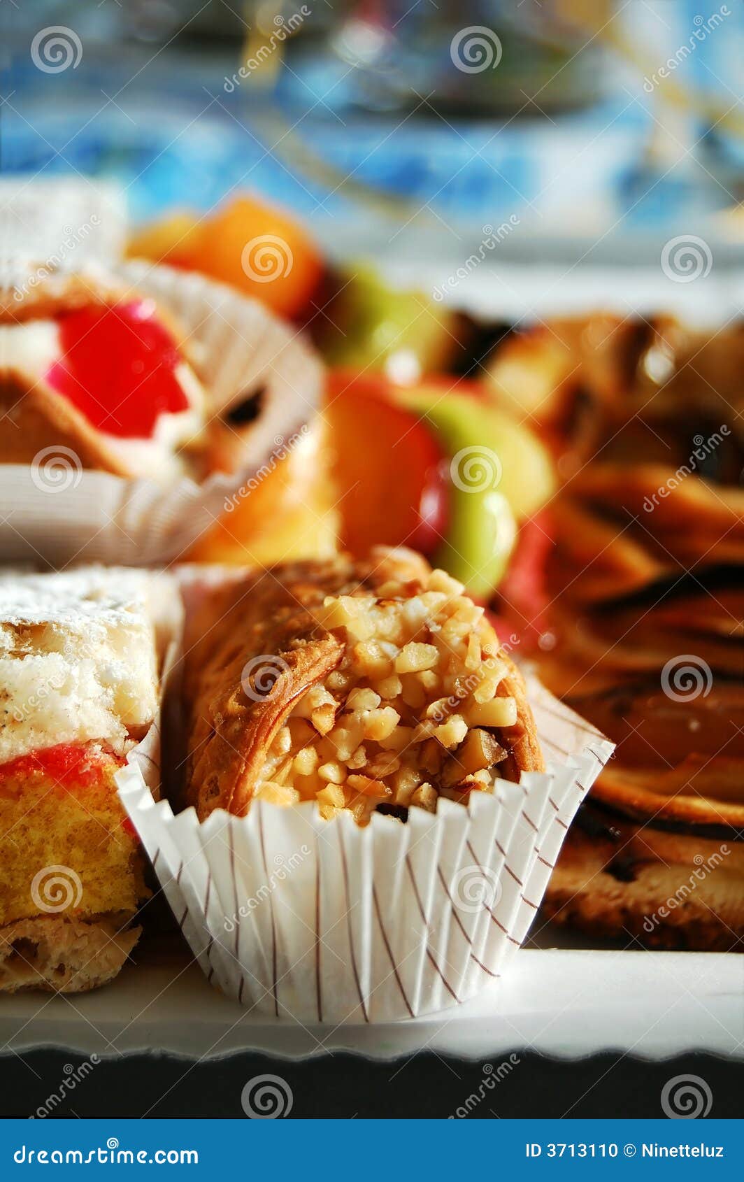 Sweet Food stock photo. Image of fruits, decoration, cream - 3713110