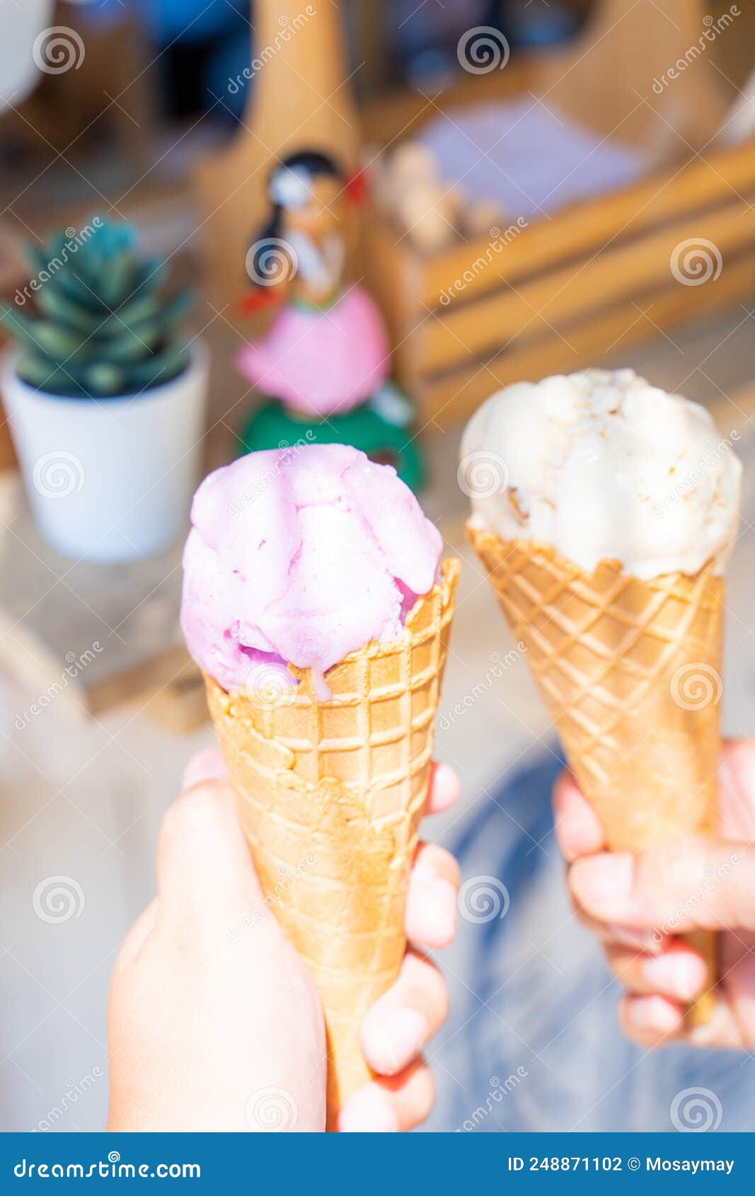 Sweet and Fresh Gelato Ice Cream Cone Stock Photo - Image of fresh ... Sweet and Fresh Gelato Ice Cream Cone Stock Photo - Image of fresh ...