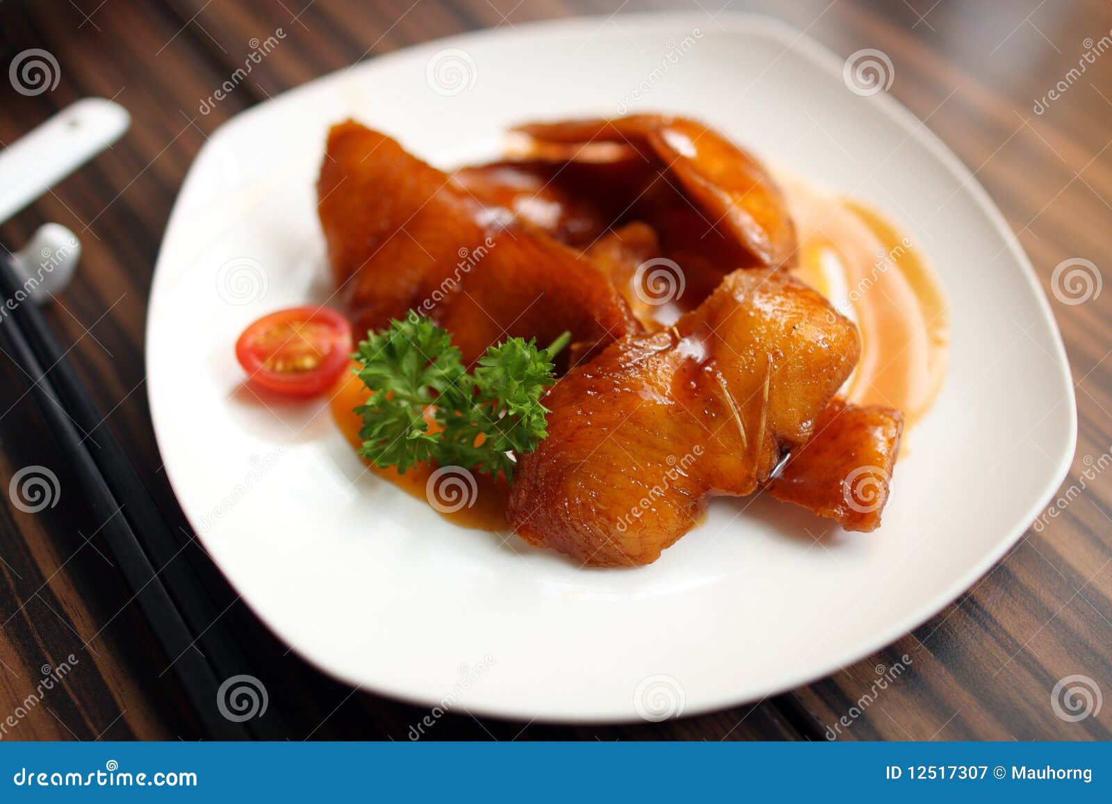 Sweet Fried Fish stock image. Image of dishes, dinner - 12517307