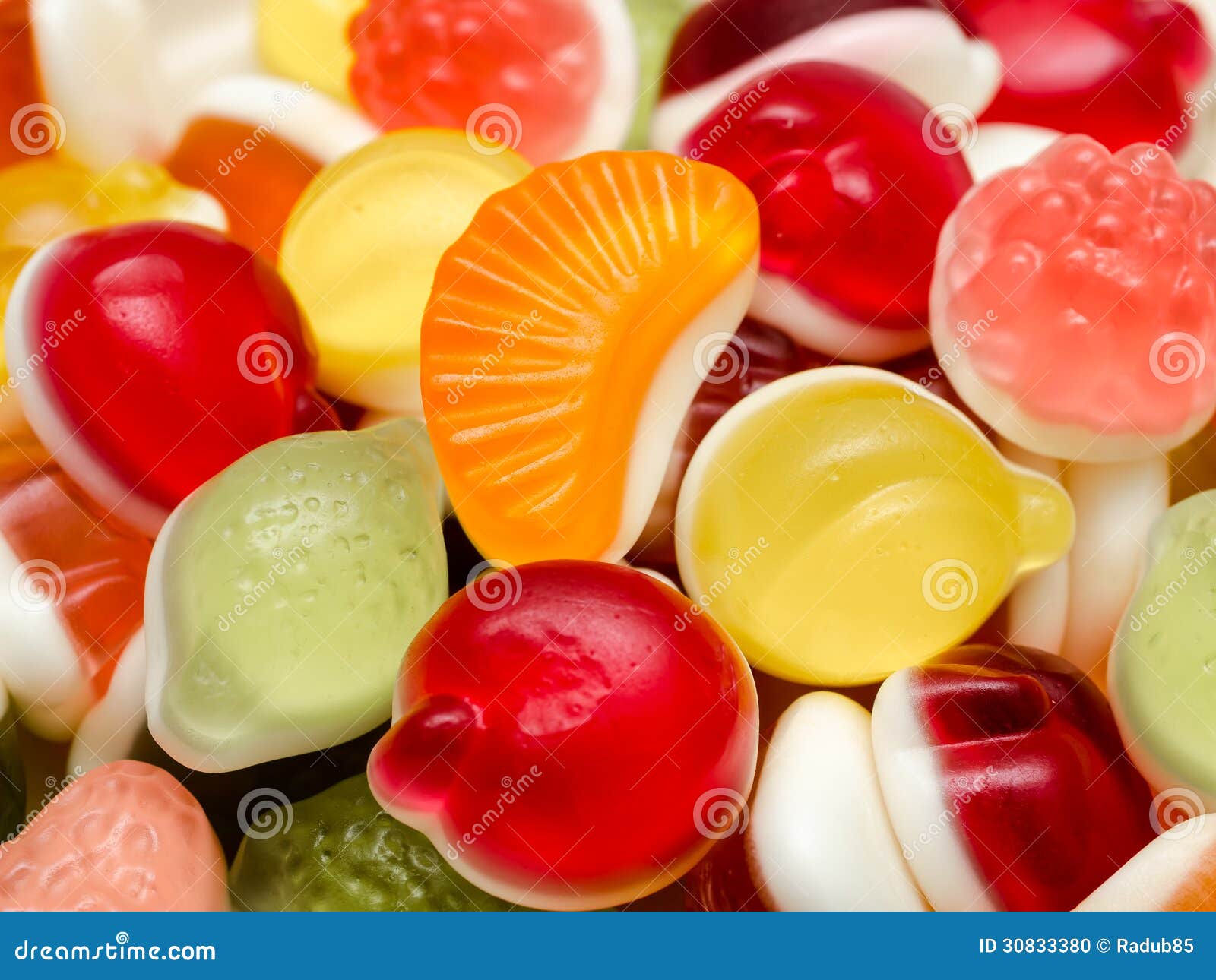 Sweet Fruit Jelly stock photo. Image of snack, chewy - 30833380