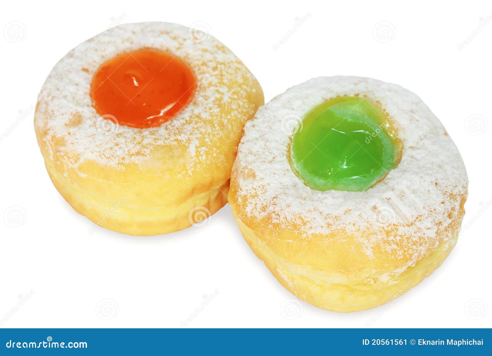 Sweet fruity donut stock image. Image of bright, donut - 20561561