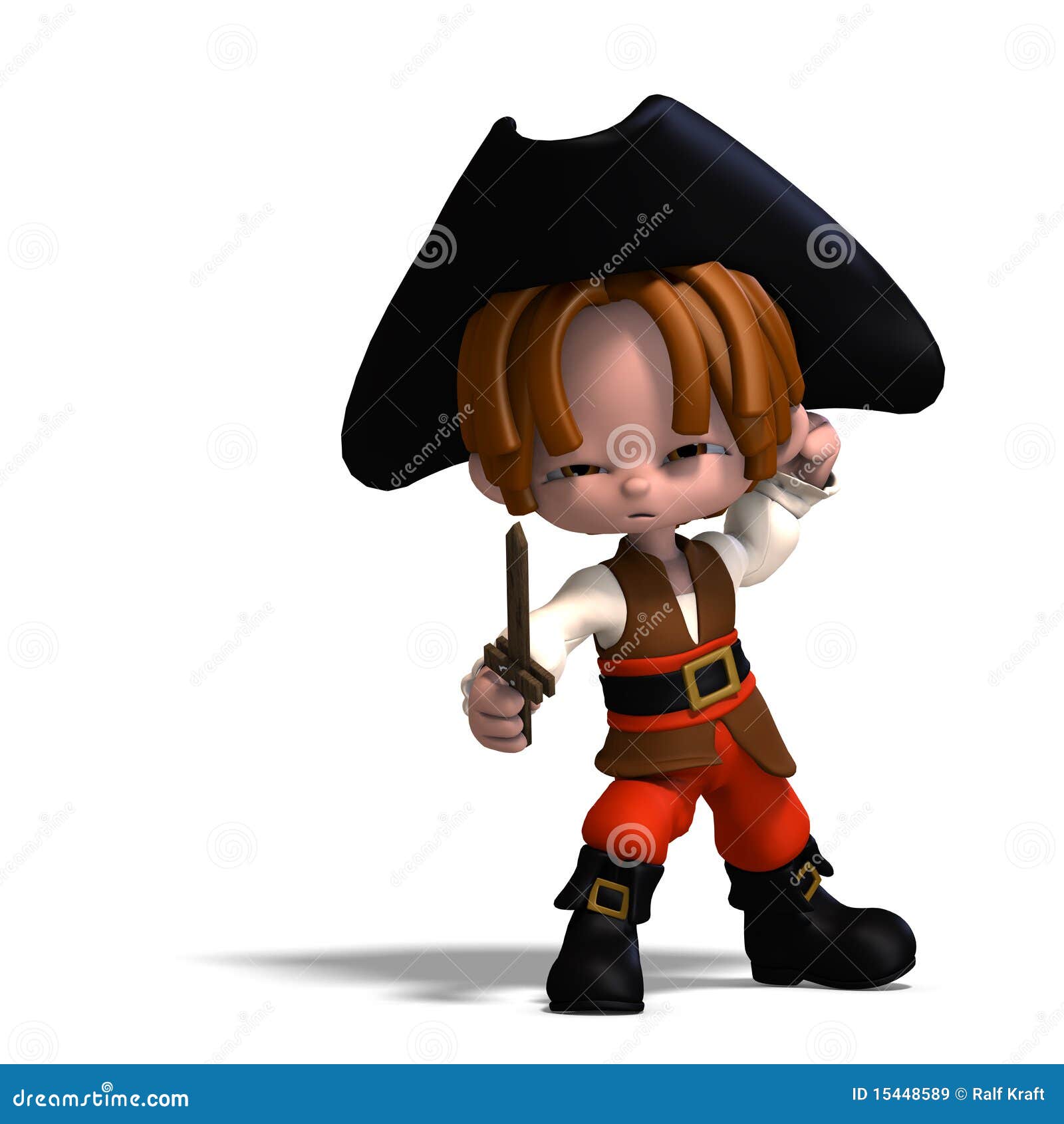 Cartoon Brawl Vector Illustration | CartoonDealer.com #98810668