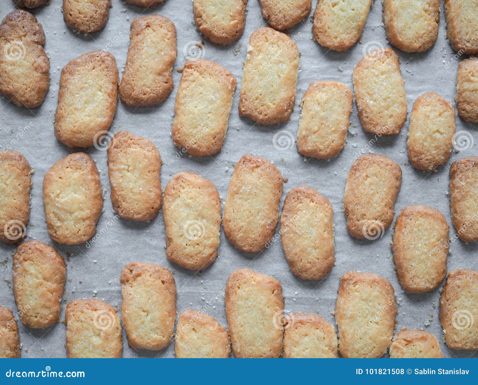 Sweet Ginger Biscuits Flat Pattern To Lay on a Light Background. the ...