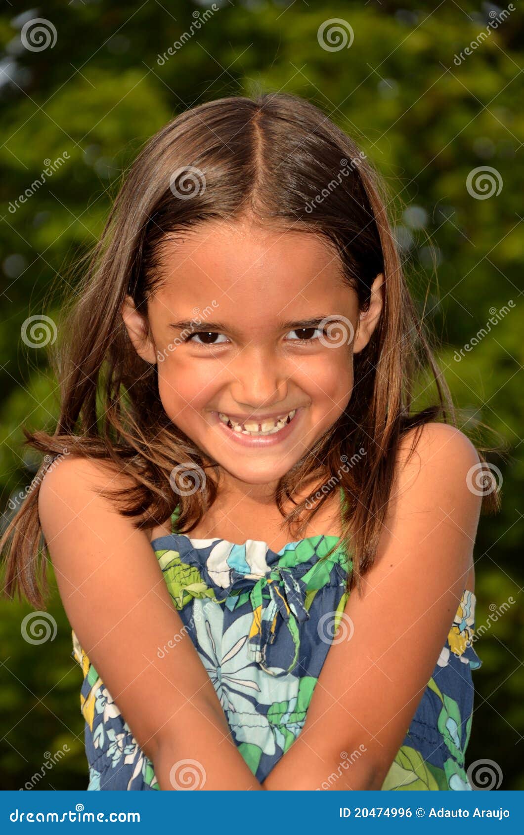 Sweet Girl Laughing stock photo. Image of close, childhood - 20474996