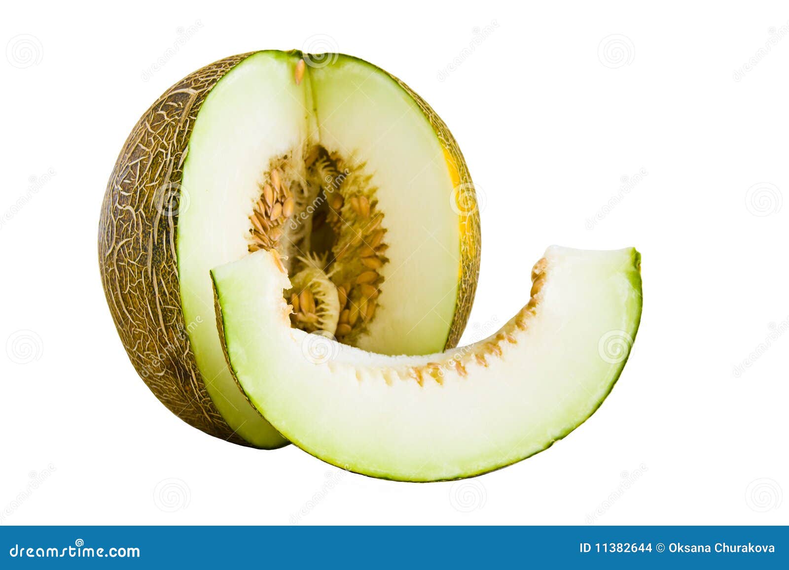 Sweet green melon stock photo. Image of orange, circle - 11382644