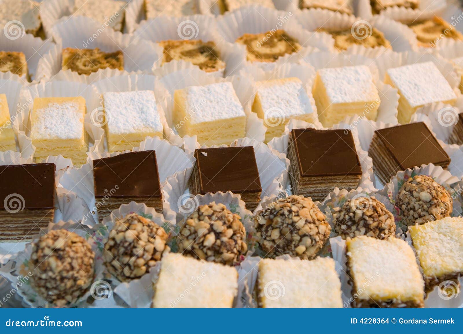 Sweet homemade cookies stock photo. Image of sweet, dessert - 4228364