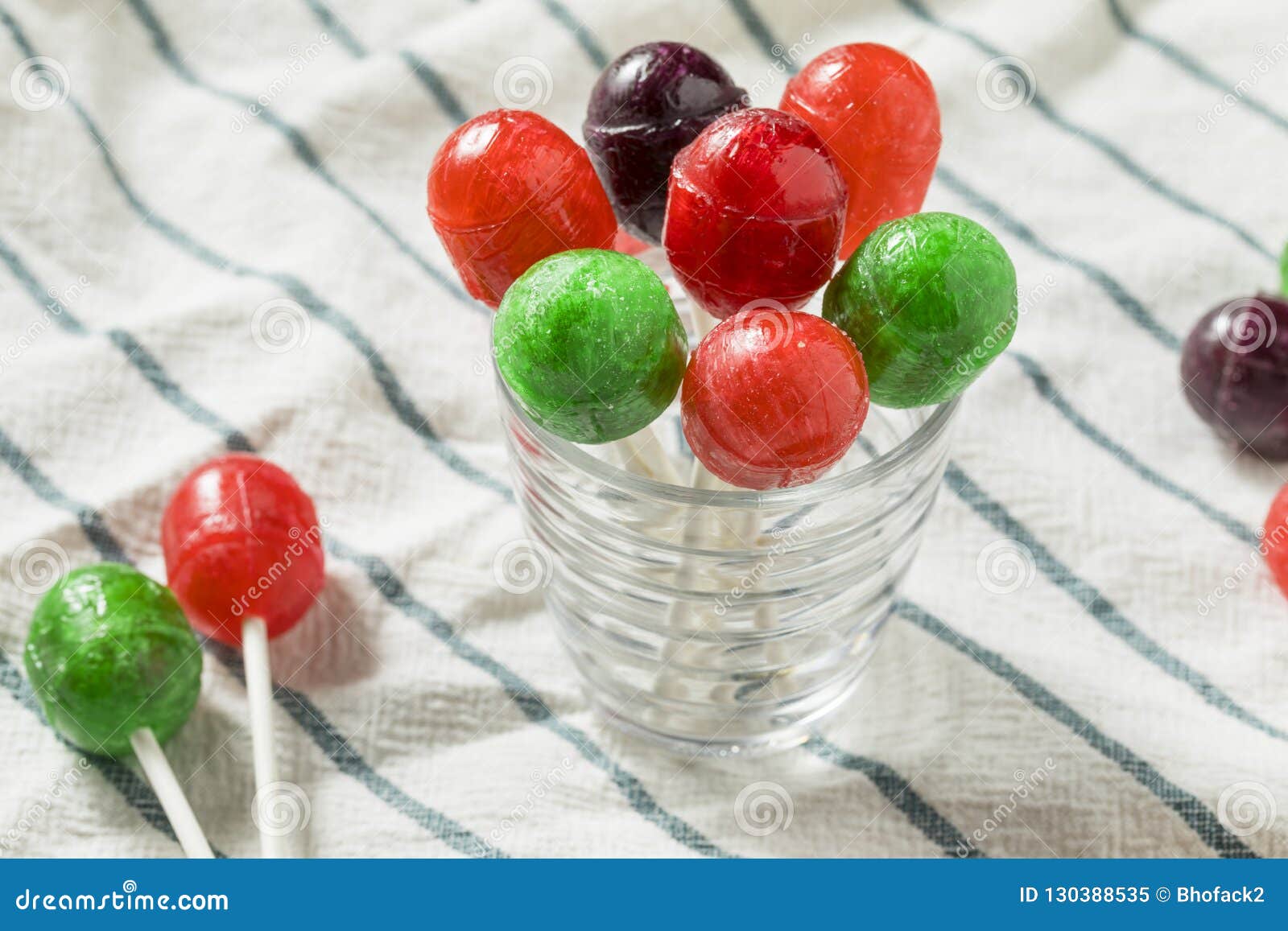 Sweet Homemade Sugar Sucker Stock Image - Image of colorful, food ...