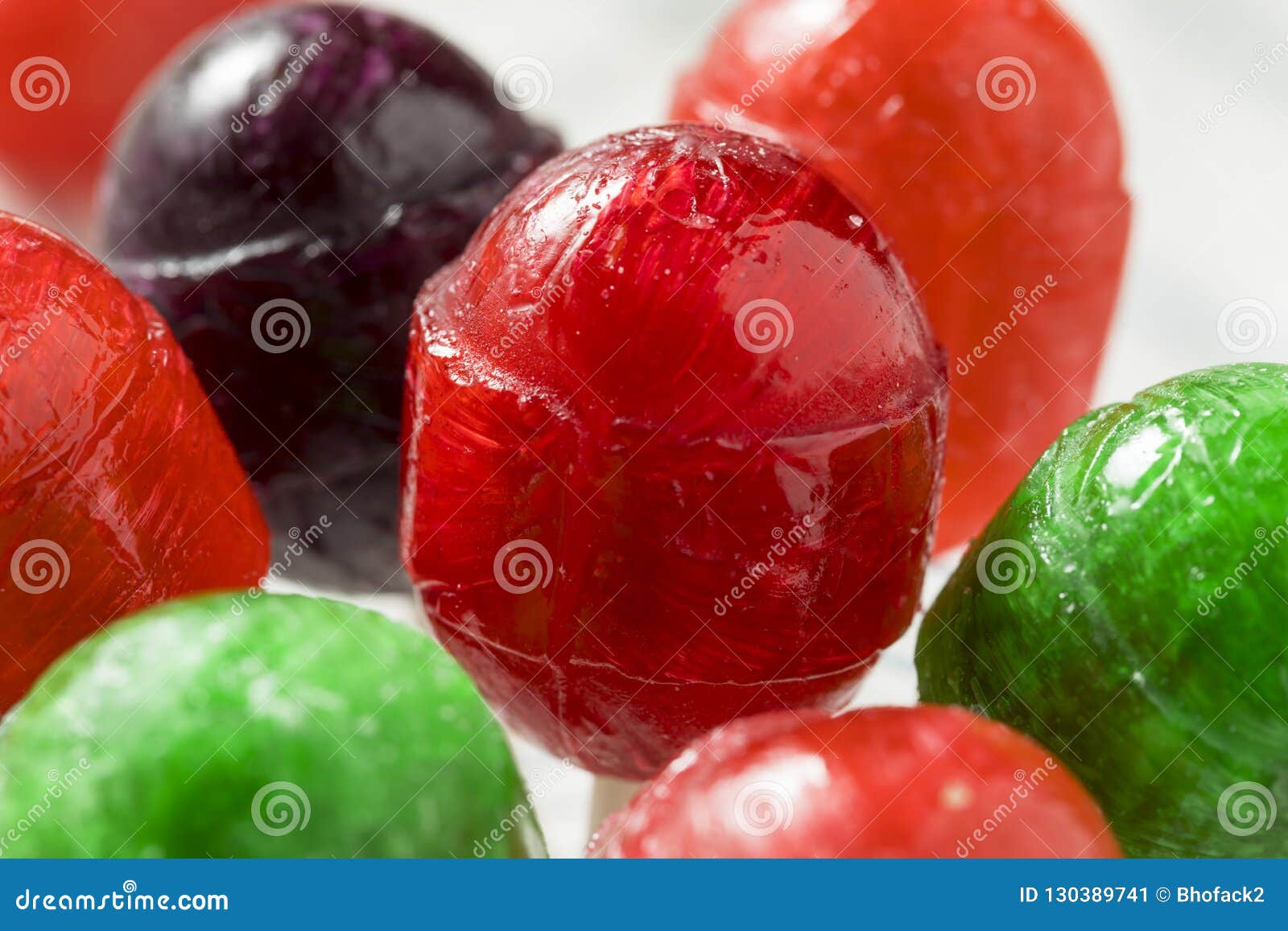 Sweet Homemade Sugar Sucker Stock Image - Image of candy, pink: 130389741