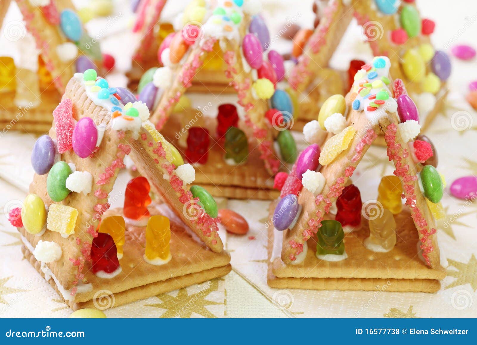 Sweet houses stock photo. Image of decoration, food, christmas - 16577738
