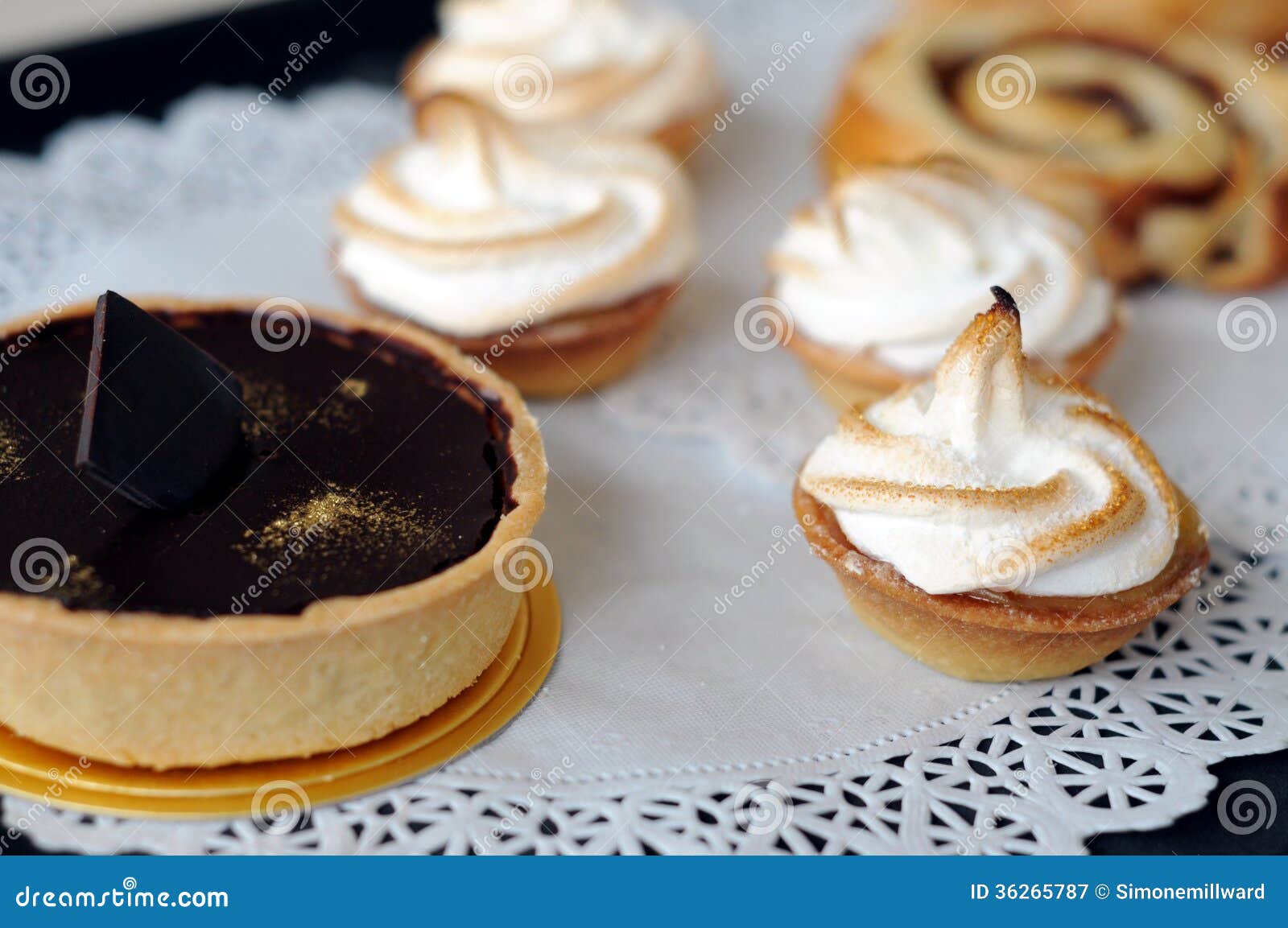 Sweet indulgence stock image. Image of group, dessert - 36265787