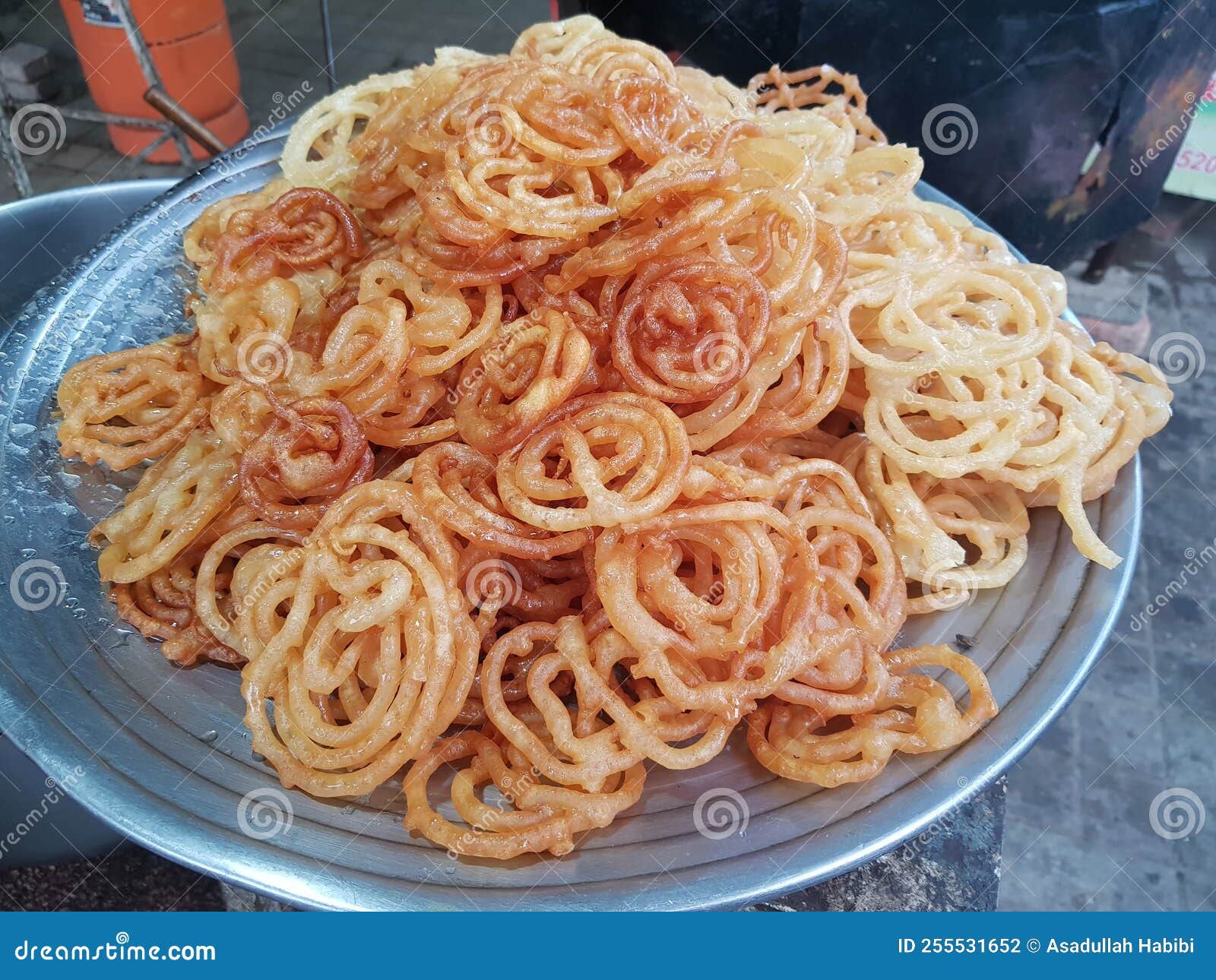 Sweet Jalibi/ Kept for Sale Stock Photo - Image of food, pasta: 255531652