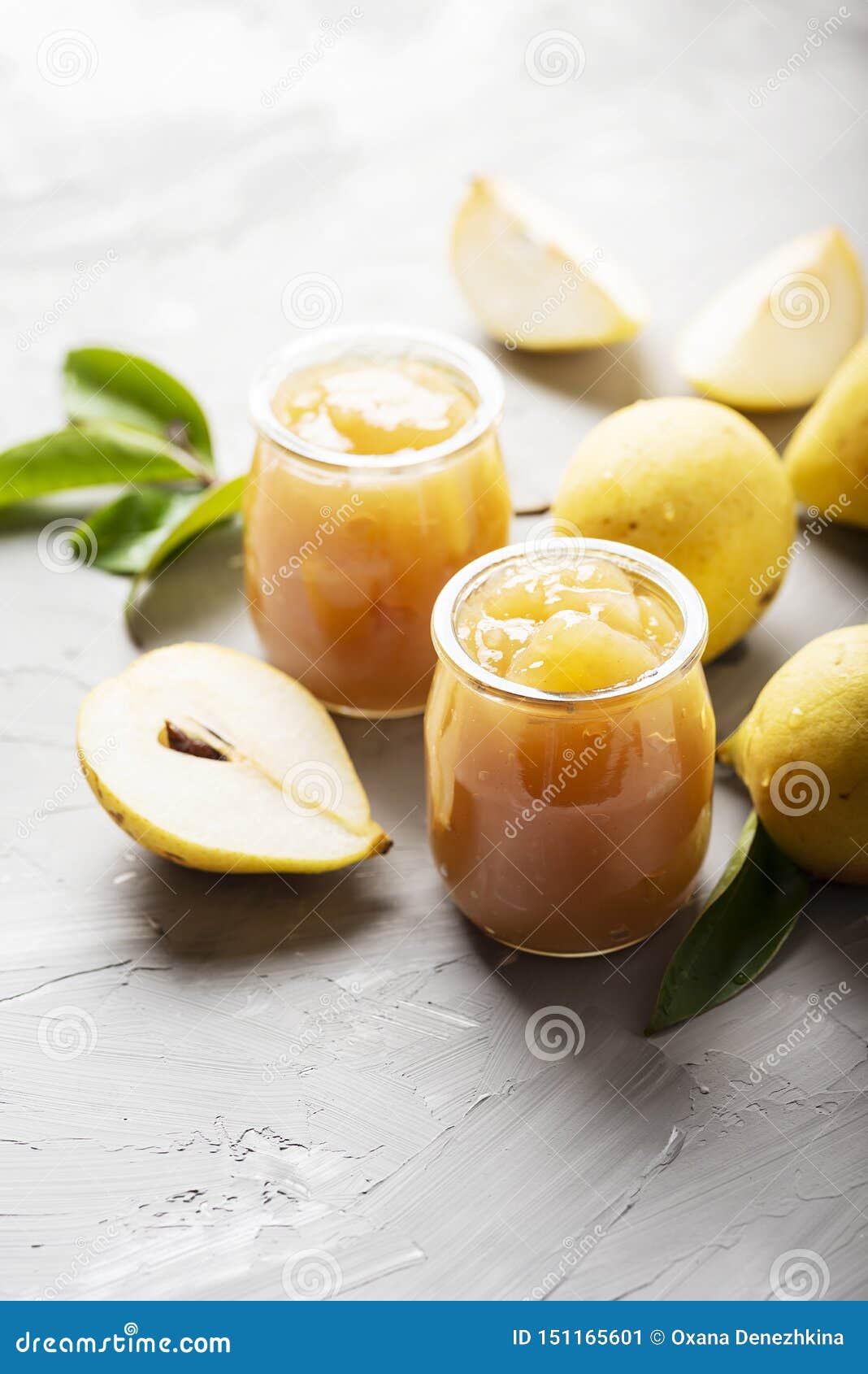 Sweet Jam with Yellow Pears Stock Image - Image of season, delicious ...