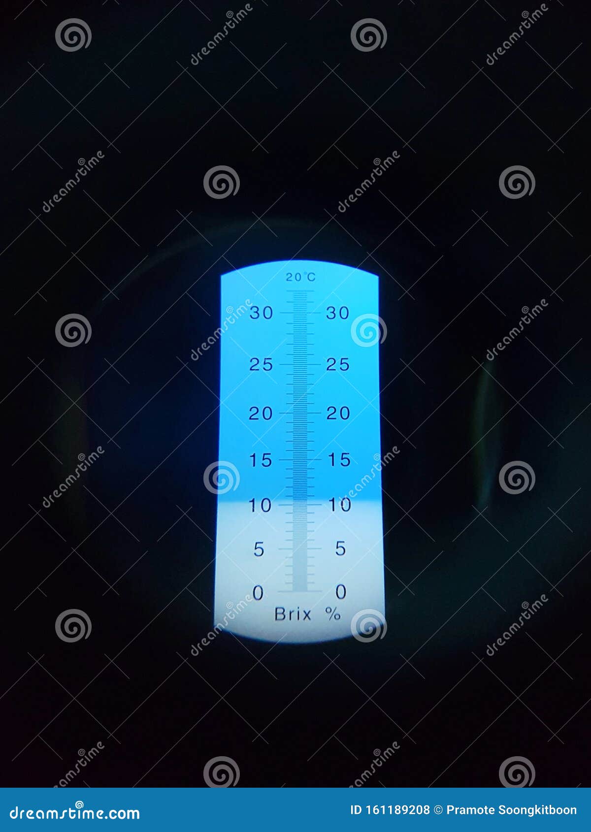 Sweet Level on Brix Meter Test Stock Photo - Image of agriculture ...