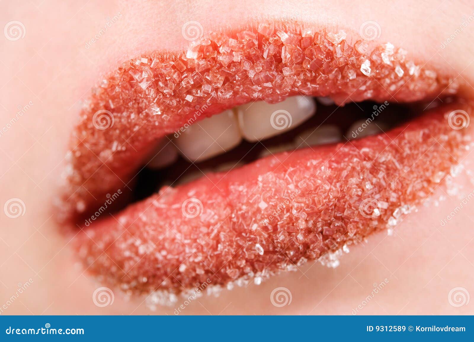 Sweet lips stock image. Image of human, dessert, delicious - 9312589