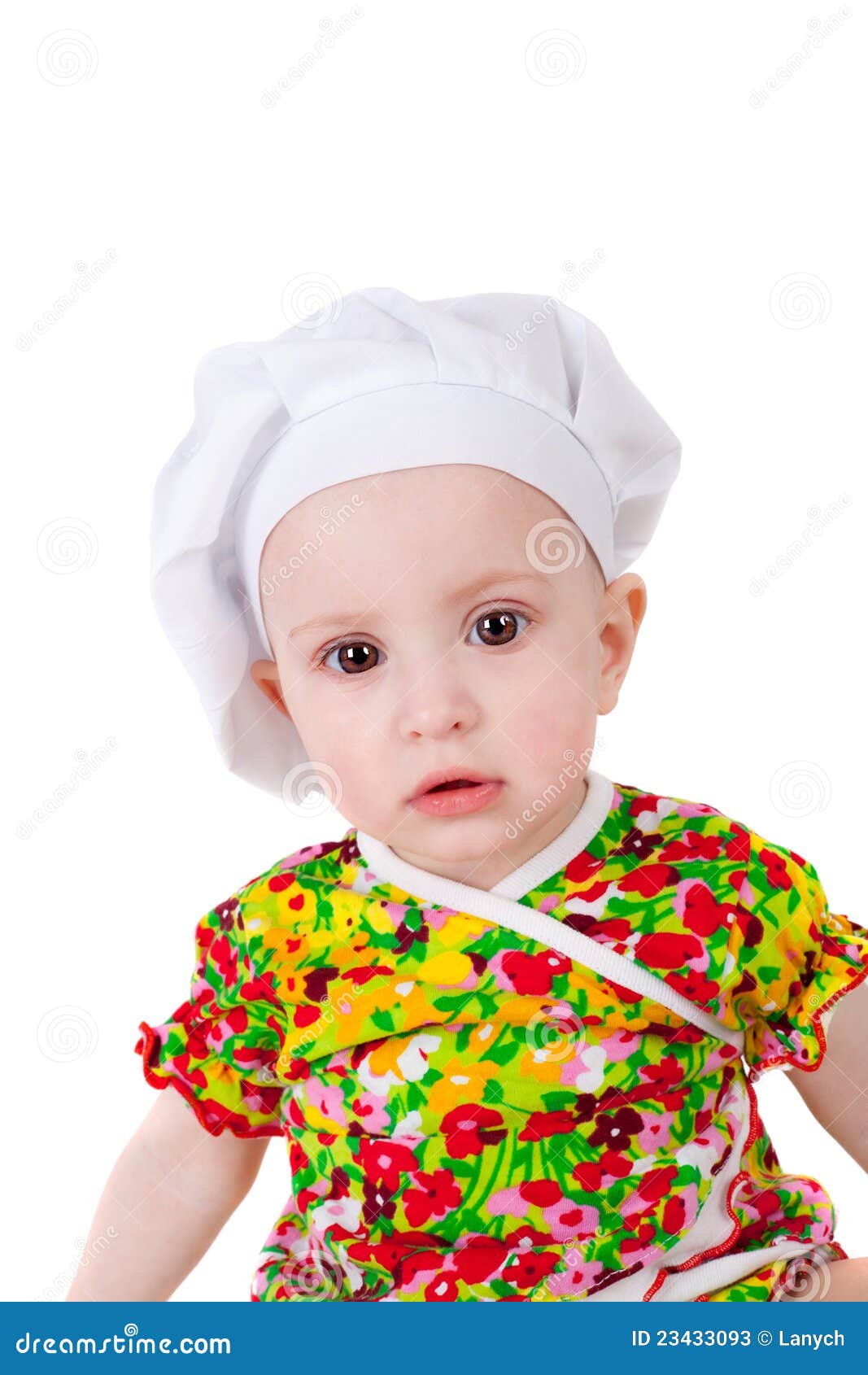 Sweet little cook stock image. Image of beautiful, cook - 23433093