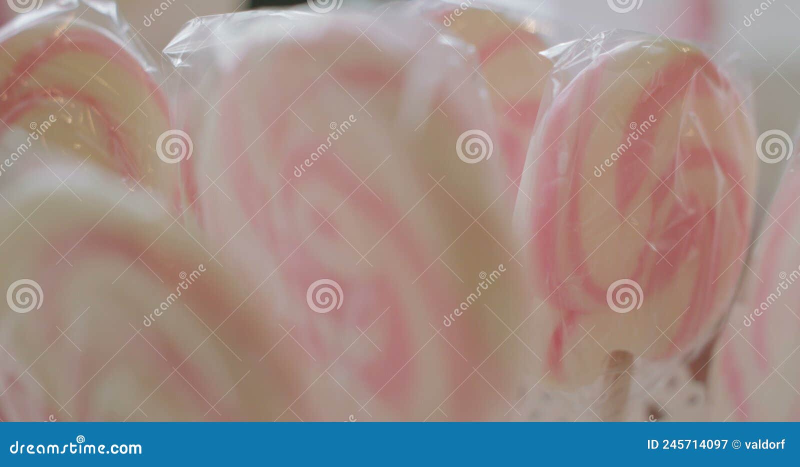 Sweet Lolipops on Wedding Table. Stock Image - Image of snack, sweet ...