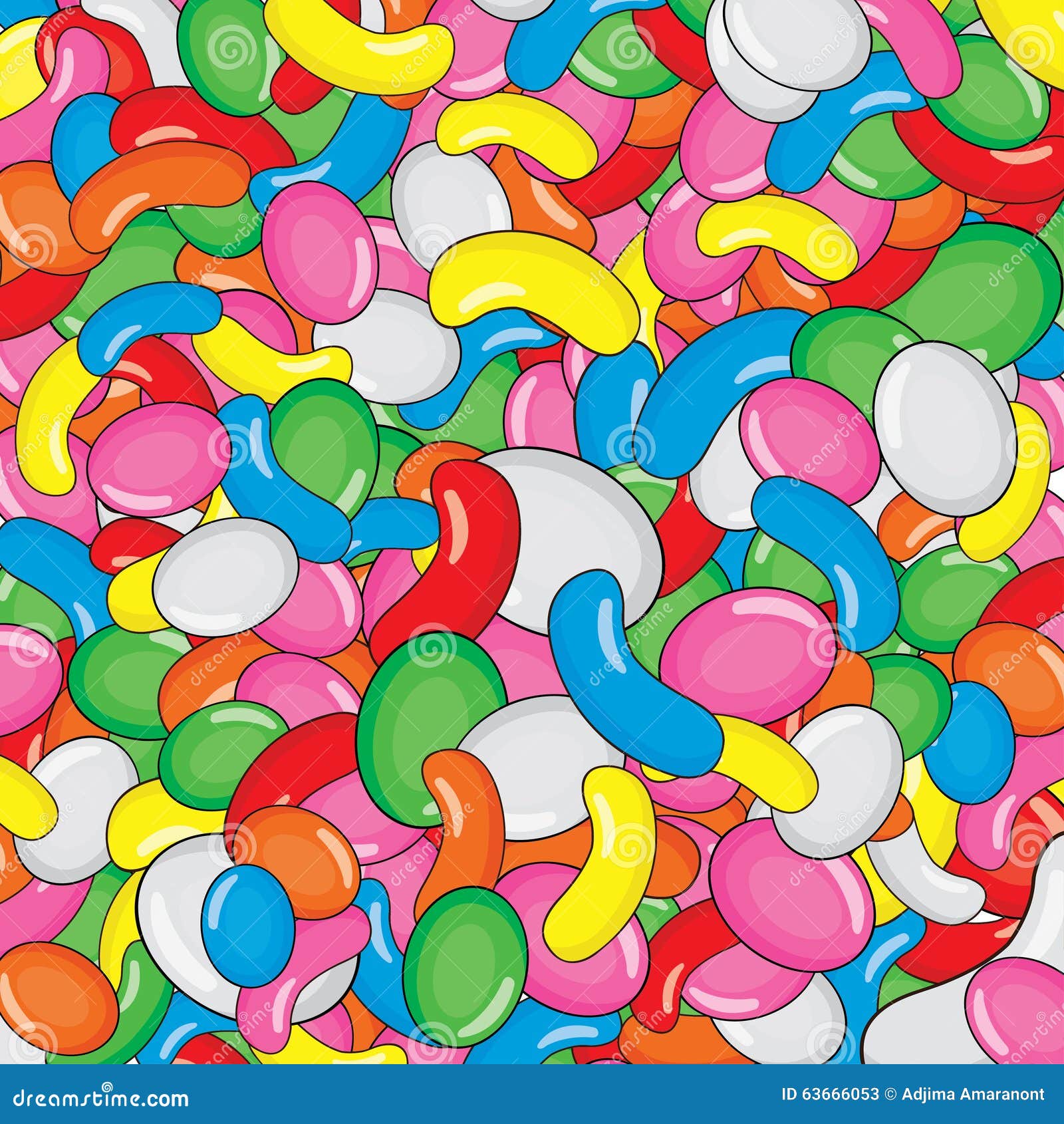 Candy In Colorful Wrapper Set. Vector Cartoon Illustration ...