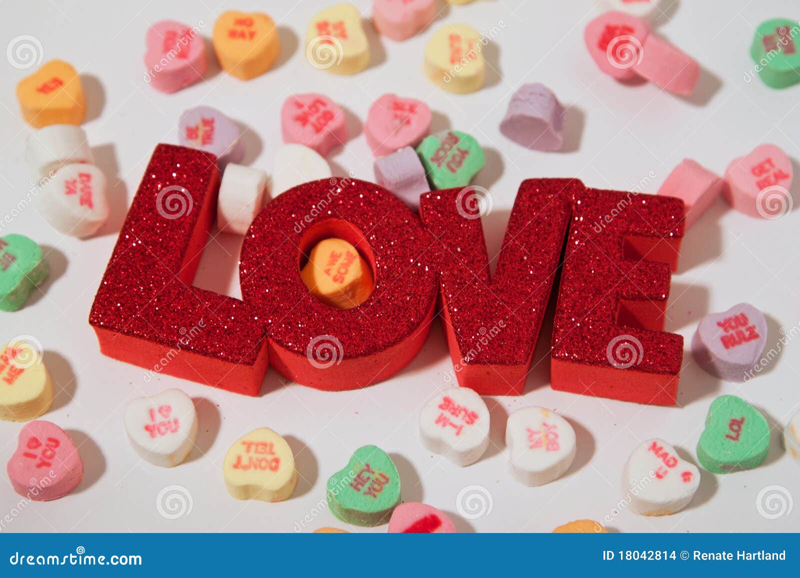 Sweet Love stock photo. Image of hearts, pink, love, valentines - 18042814