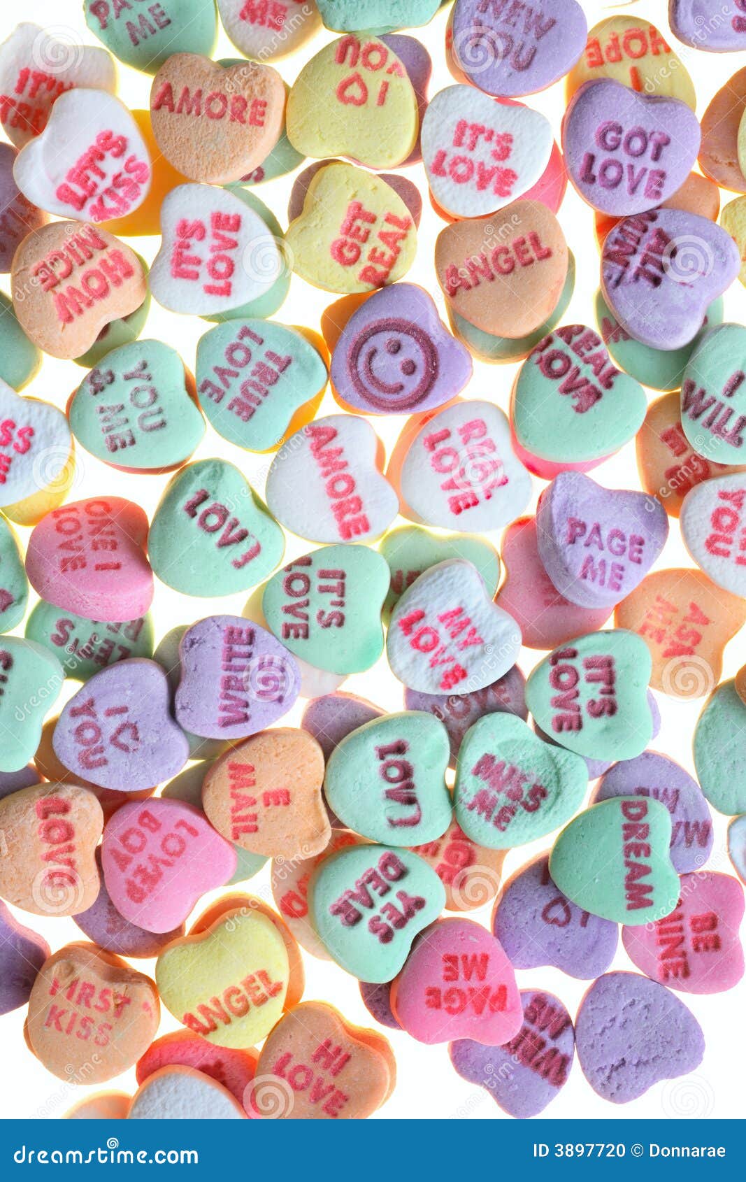 Sweet love messages candy stock photo. Image of flavourful - 3897720