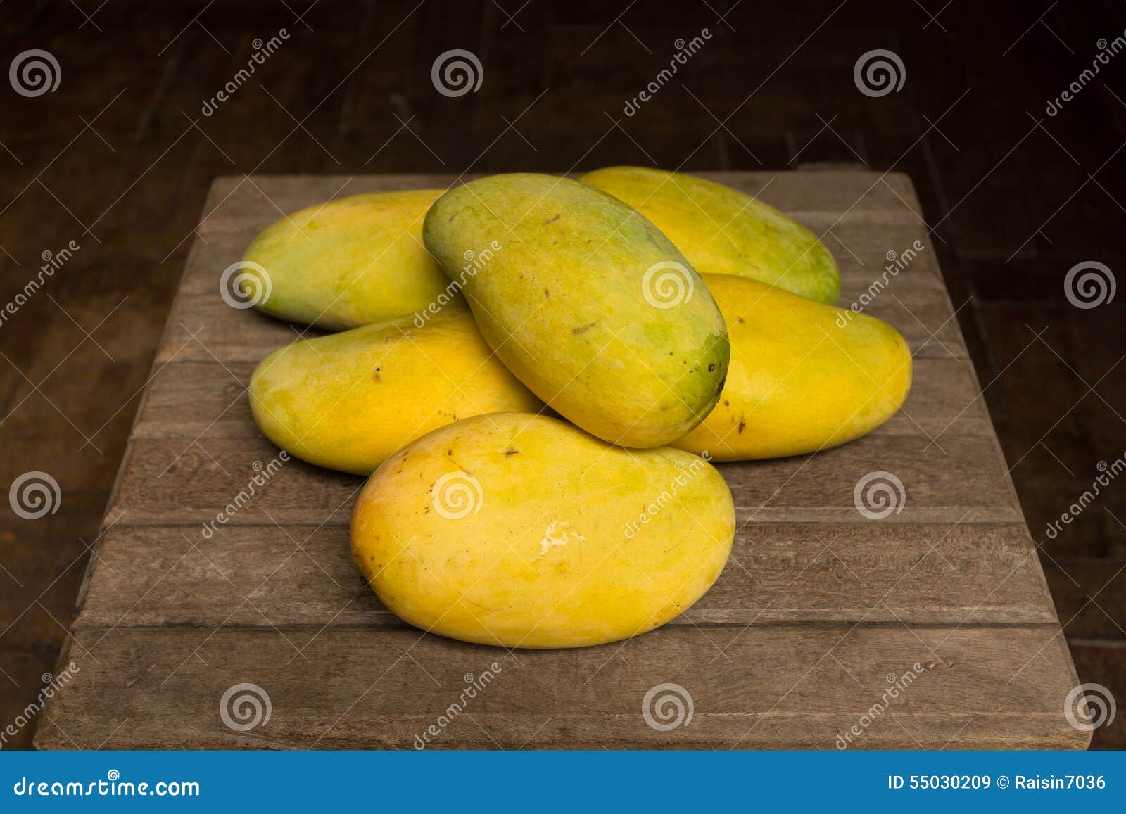 Sweet Mango (Mangifera Indica Linn) Stock Image - Image of wood, sweet ...