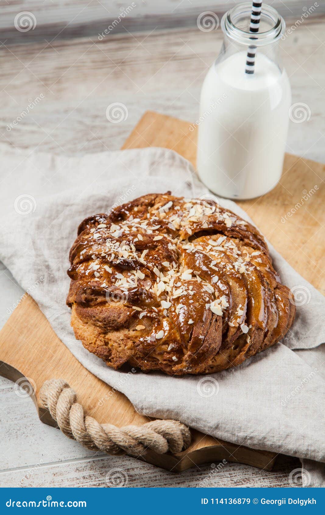 Sweet maple syrup bread stock image. Image of fresh - 114136879