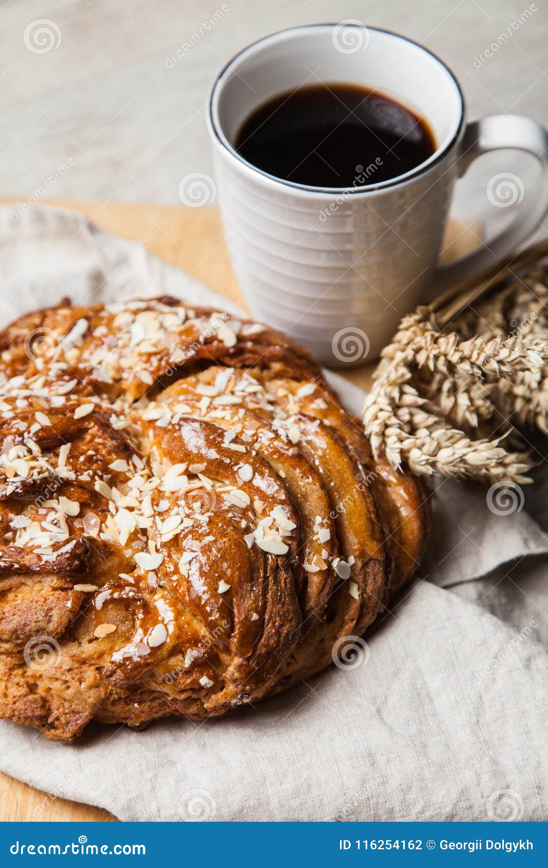 Sweet maple syrup bread stock photo. Image of cake, rustic - 116254162