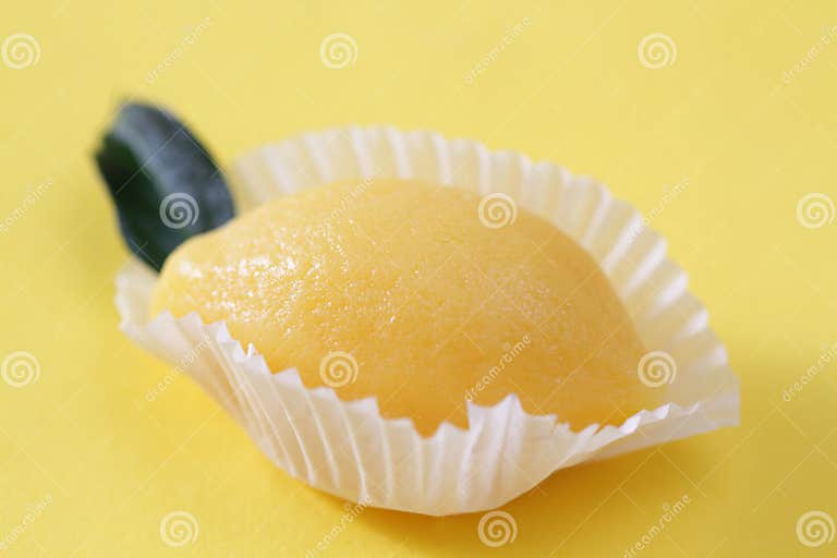 Sweet marzipan lemon stock photo. Image of marchpane - 23901746