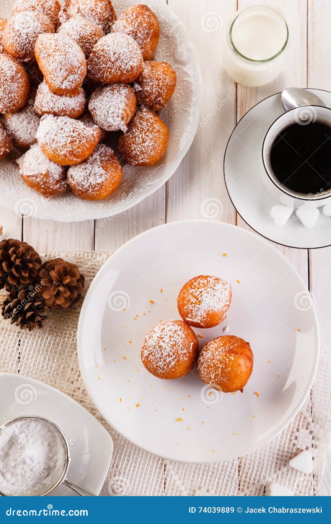 Sweet mini donuts stock image. Image of baked, donuts - 74039889