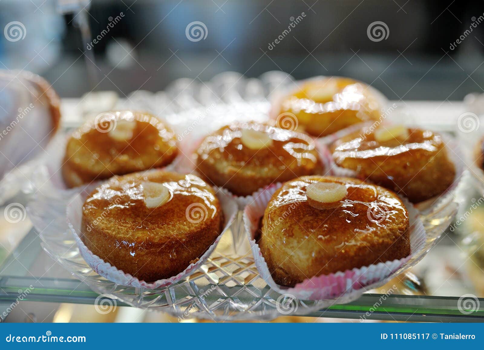 Sweet Neapolitan Pastries Baba Stock Image - Image of fattening, bakery ...