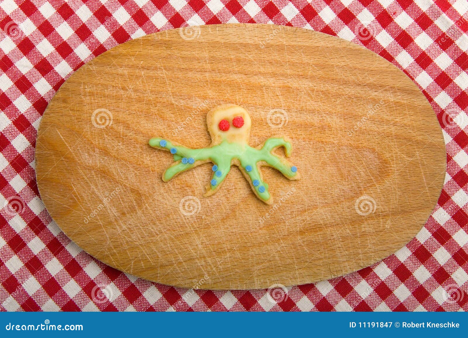 Sweet octopus stock image. Image of cookies, decorate - 11191847