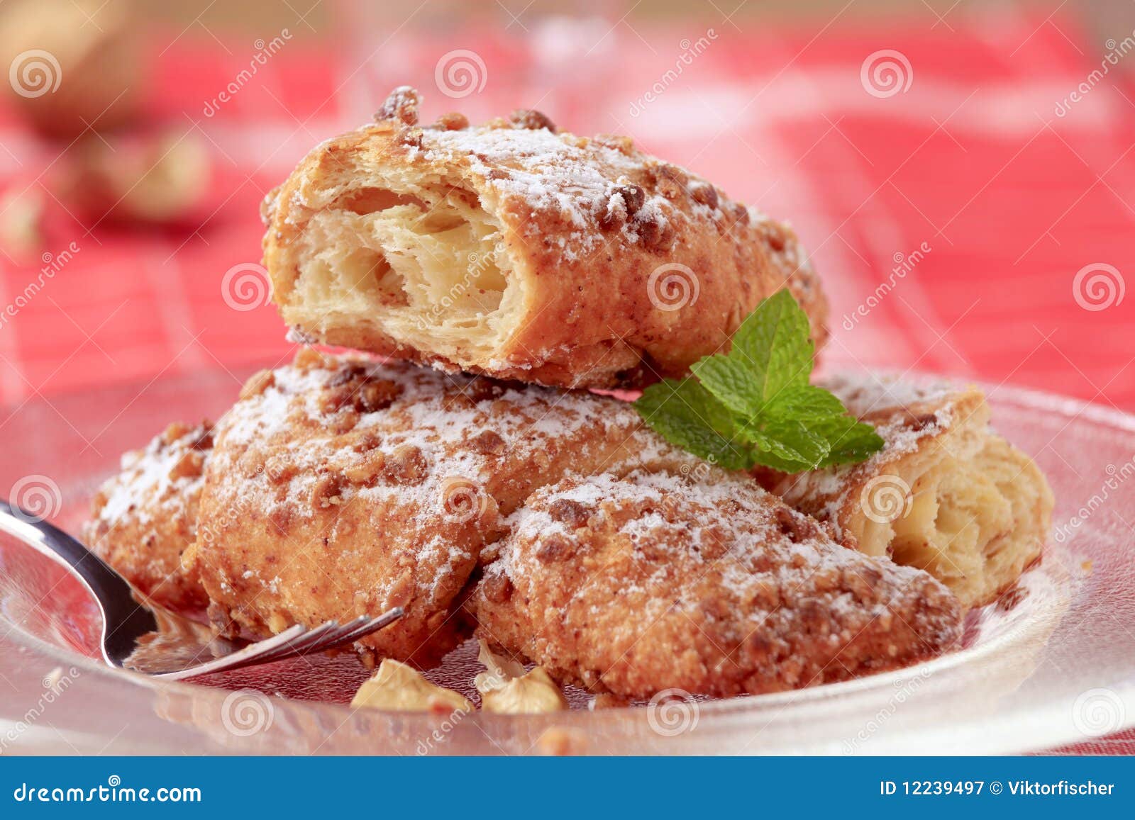 Sweet pastry stock image. Image of puff, sweet, detail - 12239497